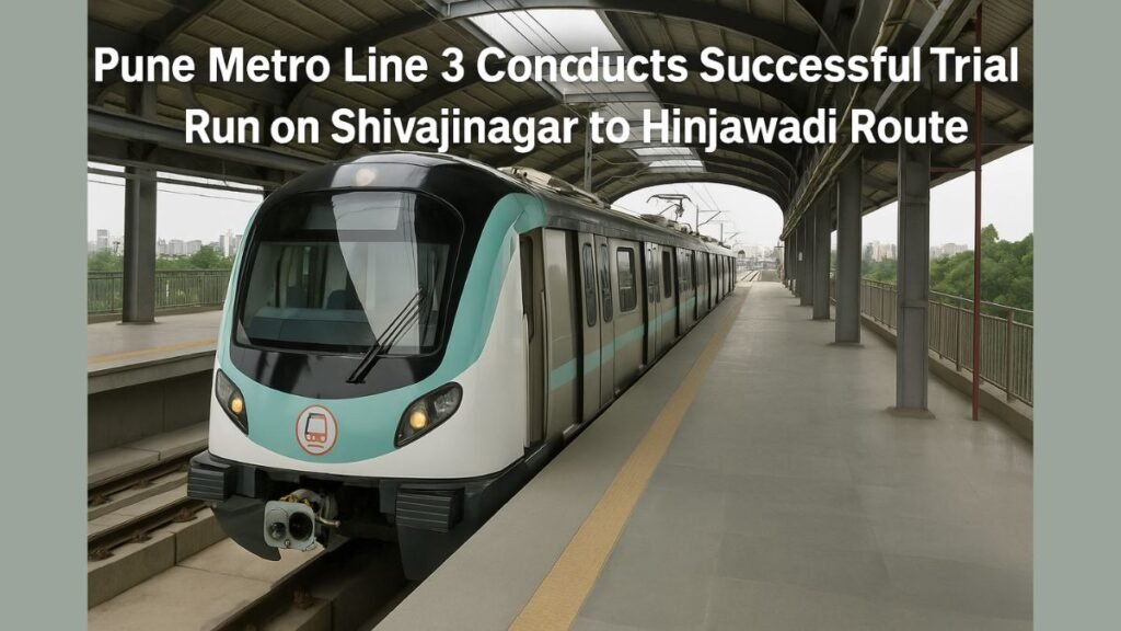 Pune Metro Line 3 Trial Run Successful from Shivajinagar to Hinjawadi ...